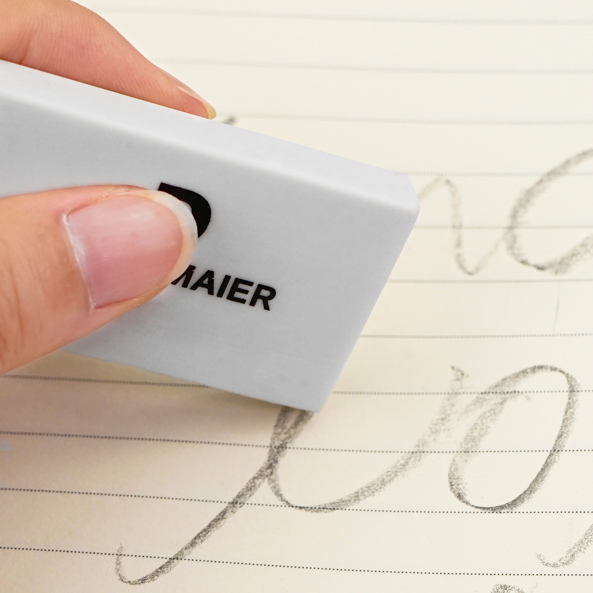 Custom Logo Printing Flat Rubber Eraser