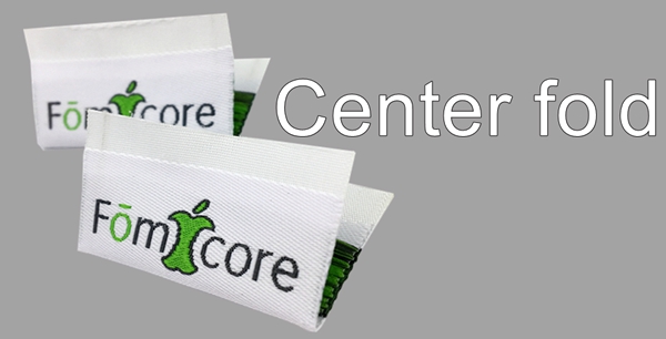 How many kinds of fold for woven label, cut method of the clothing ...