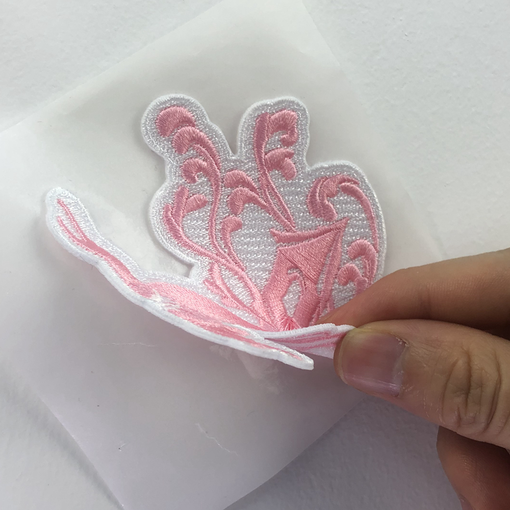 What's the differences between iron on backing and adhesive backing ...