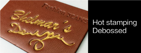 difference between embossed and debossed, embossed vs debossed leather ...