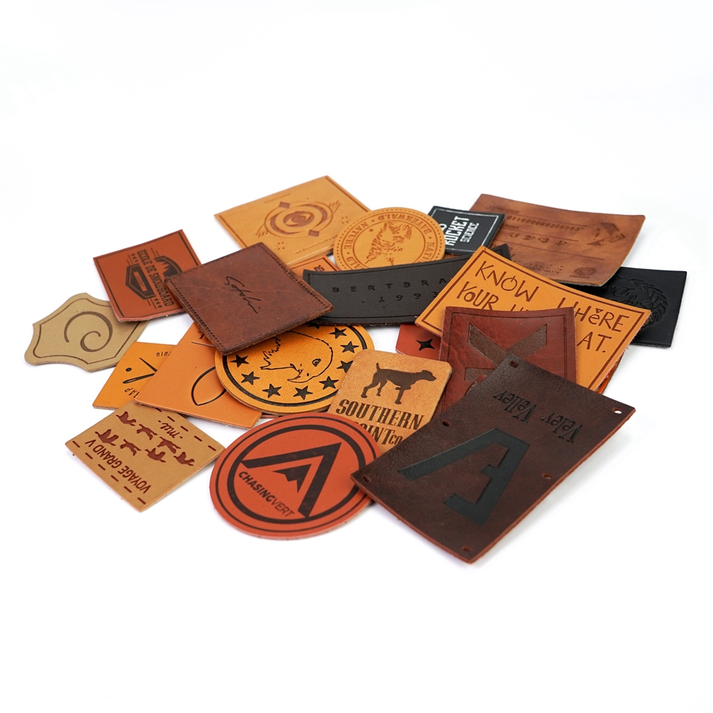 Custom PU Leather Patch | leather iron on patch | Igingle