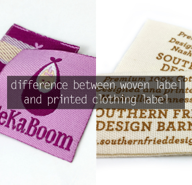 Custom Mitre Fold woven labels for clothing suppliers, damask garment ...