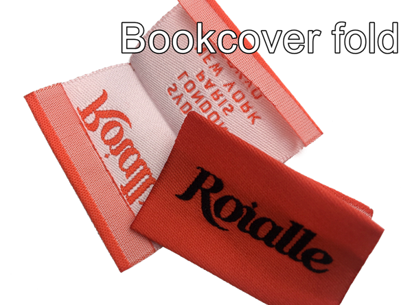 How many kinds of fold for woven label, cut method of the clothing ...