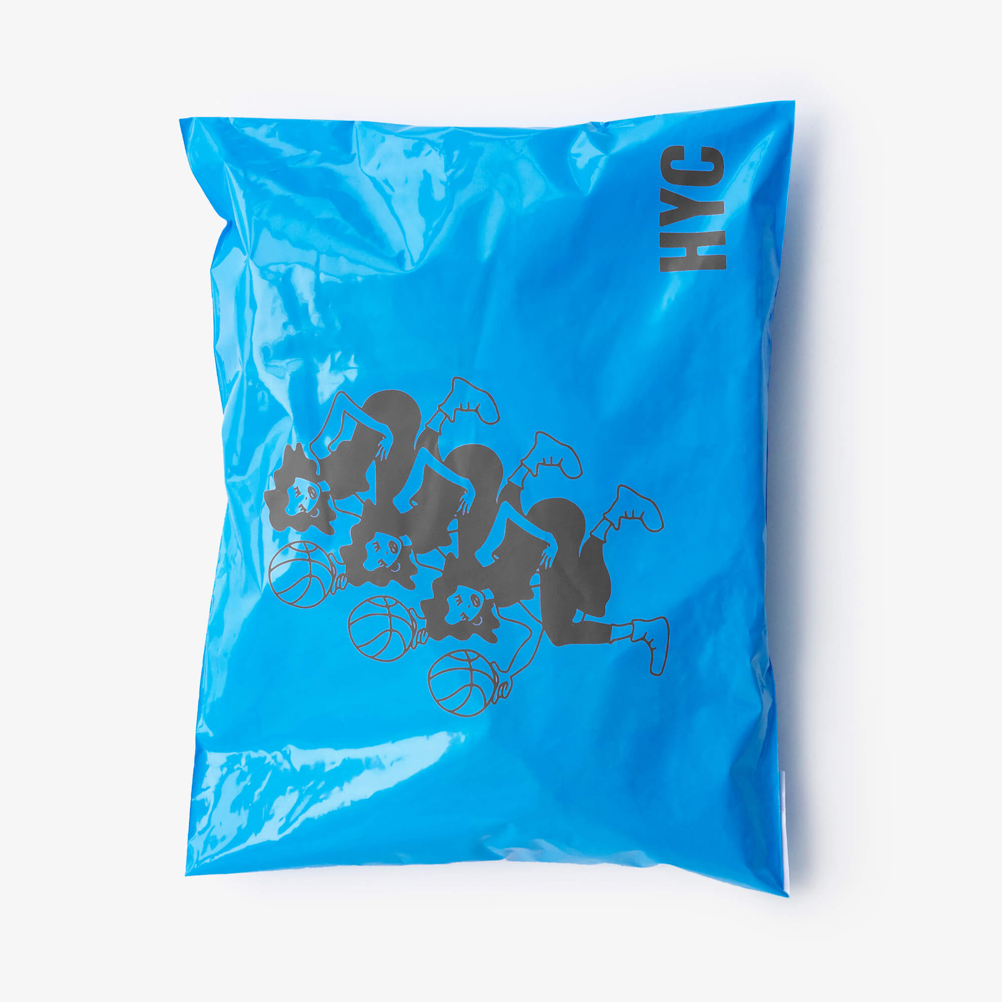 Custom printing logo blue poly mailers for shipping