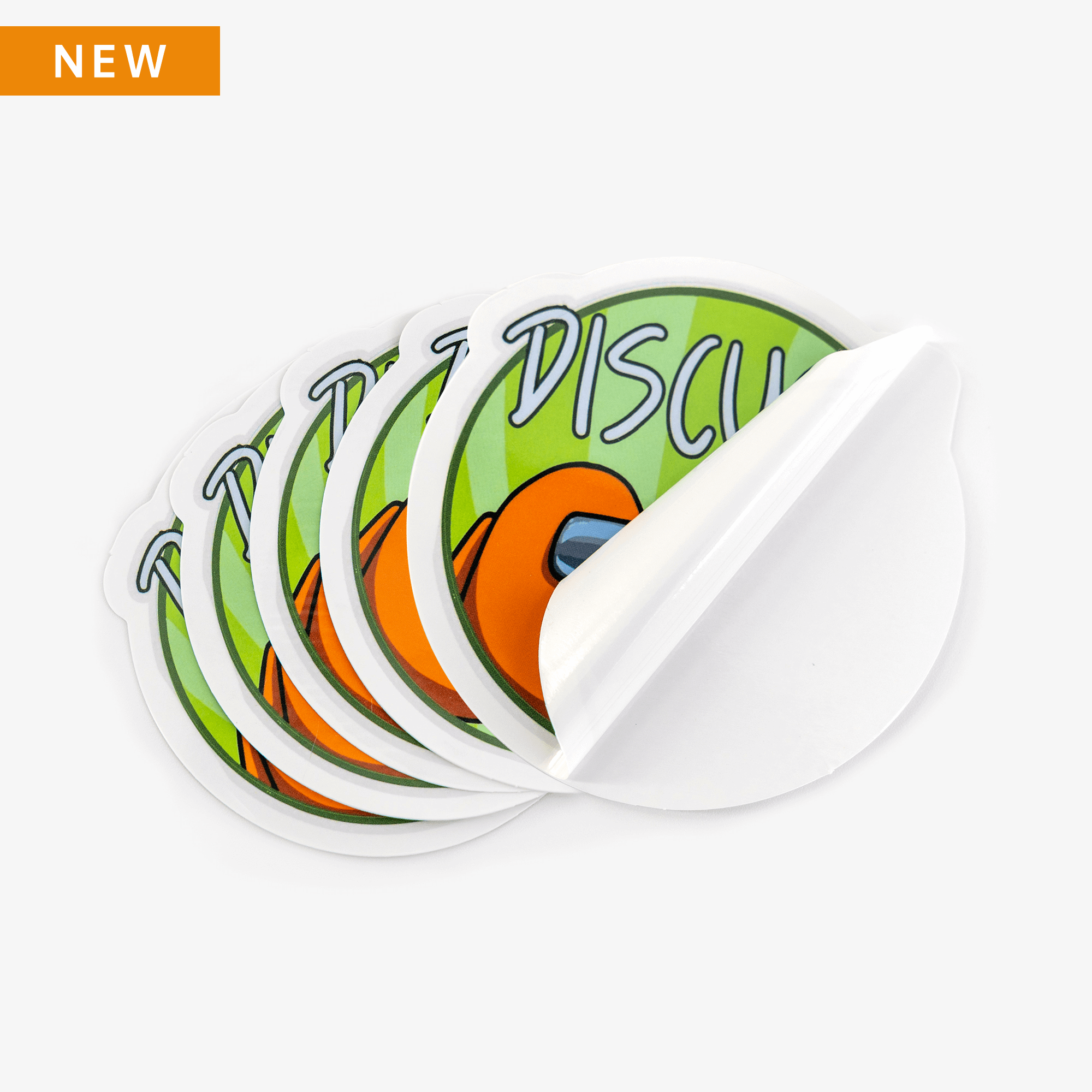 PVC Vinyl Sticker Custom Logo Printing